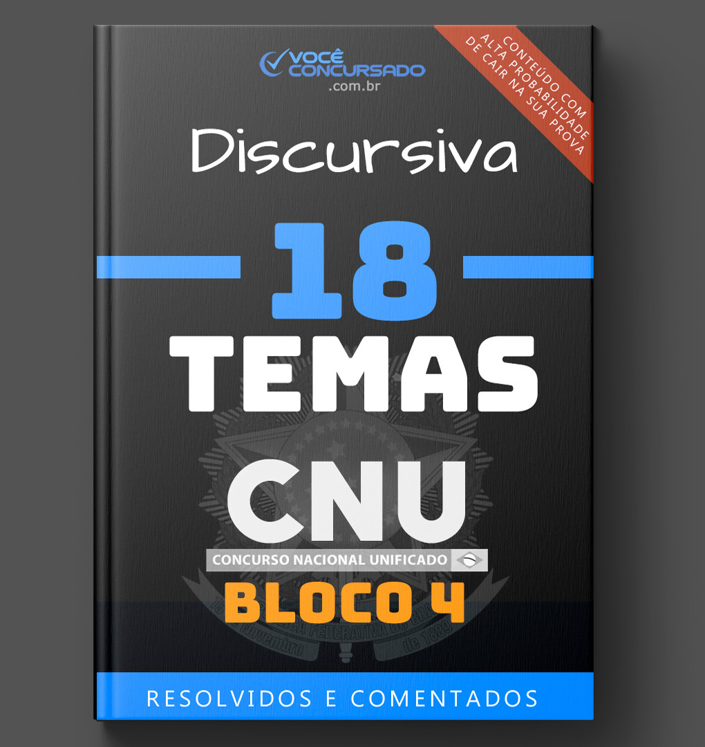 Temas de Discursiva Resolvidos para o CNU (Bloco 4: Trabalho e Saúde do Servidor)